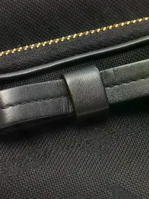 Prada Canapa Logo Duet Bucket Bag - Black