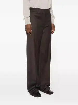 Antonelli Firenze Robinia Pressed-crease Wide-leg Trousers
