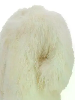 MARTHA LOUIS Long-haired Mongolian Fur Jacket