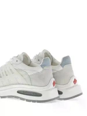 Dsquared2 Run Ds2 Leather And Fabric Low-top Sneakers