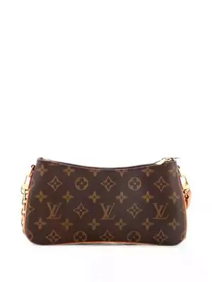 LOUIS VUITTON Monogram Canvas Liv Pochette Cross Body Bag