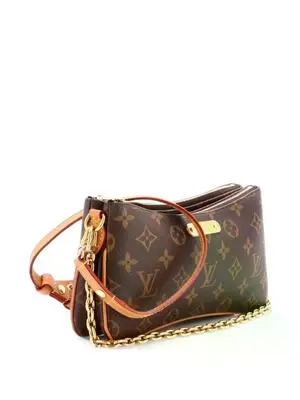 LOUIS VUITTON Monogram Canvas Liv Pochette Cross Body Bag