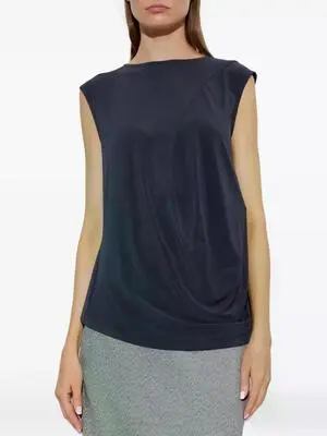 Issey Miyake Draped Sleeveless Top