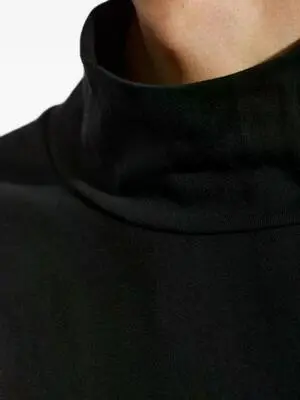 Yohji Yamamoto Stand-up Collar Long-sleeve T-shirt