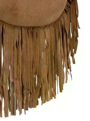 VICOLO Suede Fringe Shoulder Bag