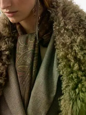 Ralph Lauren Pheasant Paisley-print Scarf