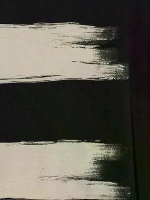 Yohji Yamamoto Brushstroke-print T-shirt