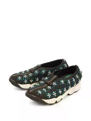 Dior Fusion Crystal-embellished Sneakers - Black