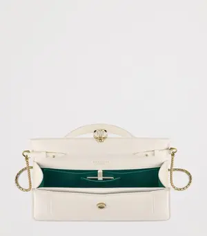 BVLGARI Leather Serpenti Forever Elongated Top-handle Bag