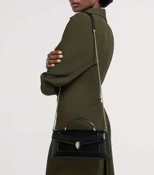 BVLGARI Leather Serpenti Forever Top-handle Bag