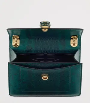 BVLGARI Karung Leather Serpenti Forever Cross-body Bag