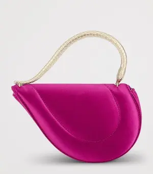 BVLGARI Mini Leather Serpenti Cuoricino Top-handle Bag