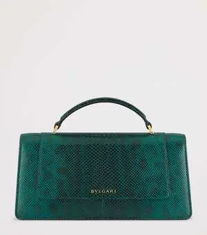 BVLGARI Karung Leather Serpenti Forever Top-handle Bag