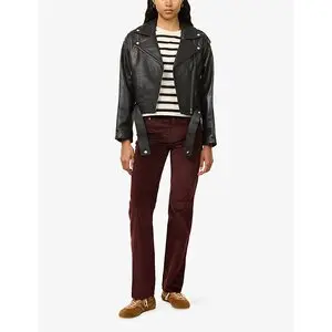 Rag & Bone Penelope Biker Leather Jacket