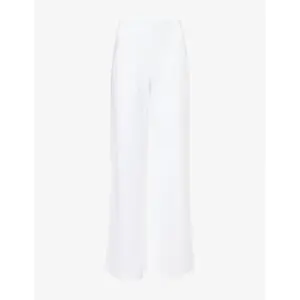REFORMATION Gale Straight-leg Linen Trousers - White