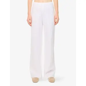 REFORMATION Gale Straight-leg Linen Trousers