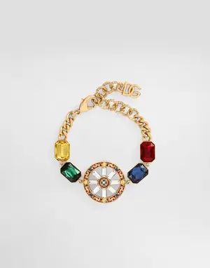Dolce & Gabbana Carretto Wheel Bracelet Bijoux Multi-colored Metal