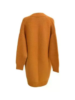 Hermès Knitted Buttoned Cardigan - Orange