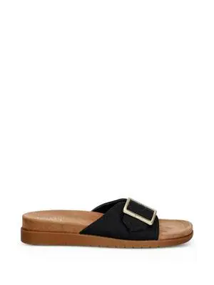 Toms Marin Buckle-detail Slides - Black