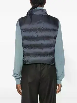 Max Mara Quilted Gilet - Blue