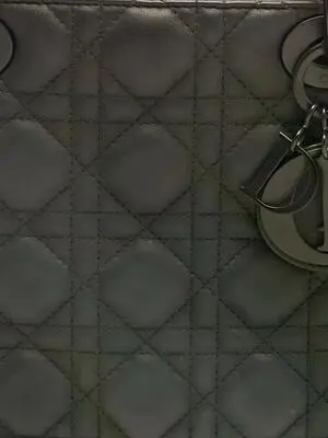 Dior 2019 Medium Cannage Lady Tote Bag