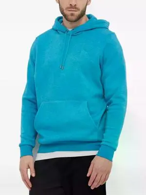 Under Armour Logo-embroidered Hoodie - Blue
