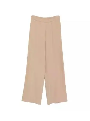Imperial Wide-leg Palazzo Trousers - Neutrals