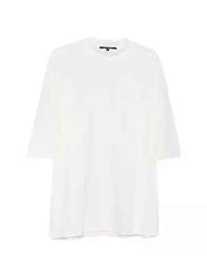 Sofie D'hoore High-neck Oversized T-shirt - White