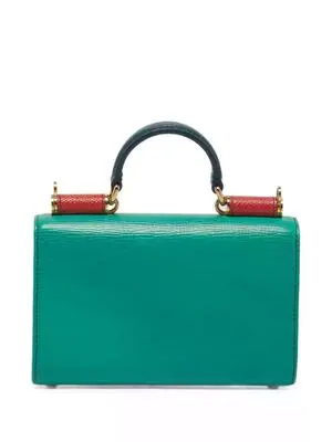 Dolce & Gabbana Miss Sicily Von Leather Mini Bag