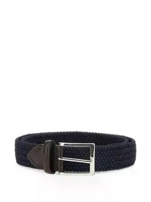 ATHISON Solid Winter Braided Belt - Blue