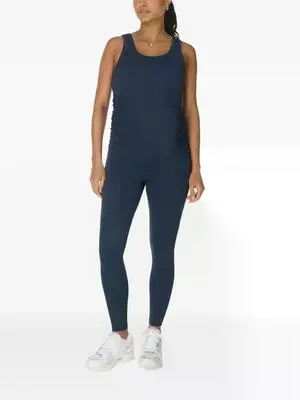 Sweaty Betty High-waisted Side-pocket Maternity Leggings - Blue