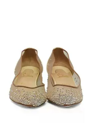 CHRISTIAN LOUBOUTIN Follies Strass Ballet Flats