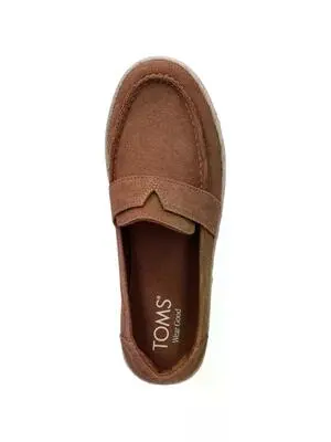 Toms Blakely Suede Platform Espadrilles