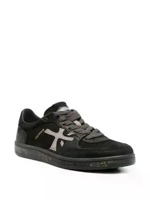 Premiata Bskt Clay Logo-patch Sneakers