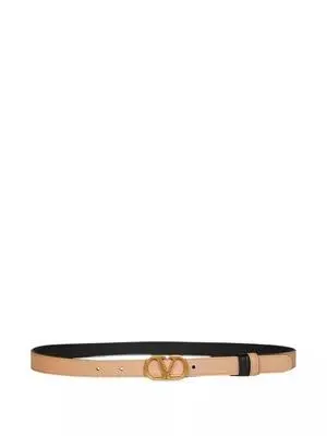 Valentino Garavani Vlogo Signature Reversible Shiny Calfskin Belt