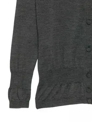 Plan C Ruffled-trim Cardigan