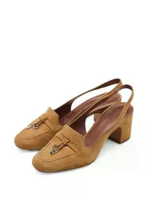 Loro Piana Summer Charms Slingback Pumps