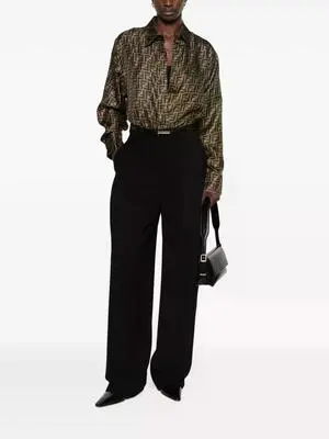 Fendi Logo-pattern Shirt