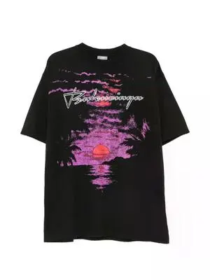 Balenciaga Dream Graphic-print T-shirt - Black