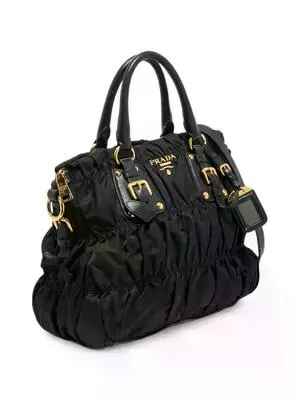 Prada Gaufre Tote Bag - Black