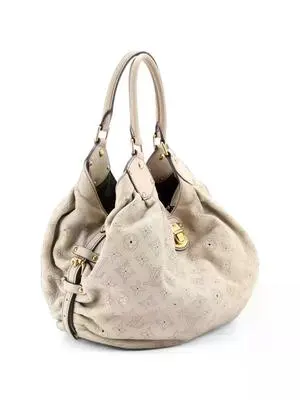 LOUIS VUITTON Xl Mahina Leather Hobo Bag