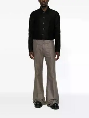 Rick Owens Cropped Button-up Jacket