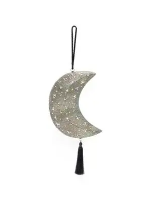SIMONMILLER Beaded Crescent Wristlet - Silver