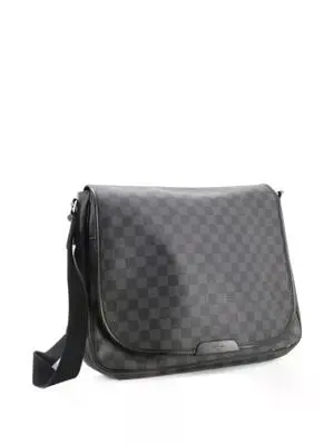 LOUIS VUITTON Daniel Messenger Bag Damier Graphite Gm Crossbody Bag