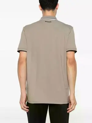 BOSS Logo-embroidered Polo Shirt