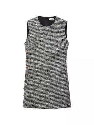 Versace Wool Bouclé Mini Dress