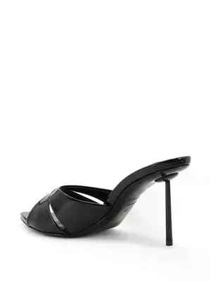 LE SILLA Shirley Crossover Patent-finish Sandals