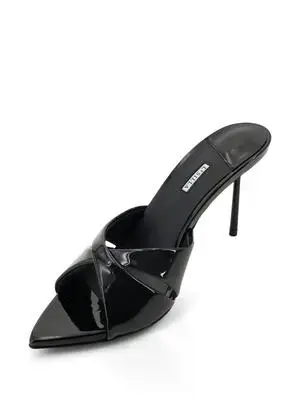 LE SILLA Shirley Crossover Patent-finish Sandals