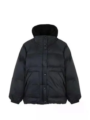 YVES SALOMON Shearling-panel Down Coat