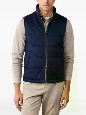 HACKETT LONDON Quilted Pique Waistcoat